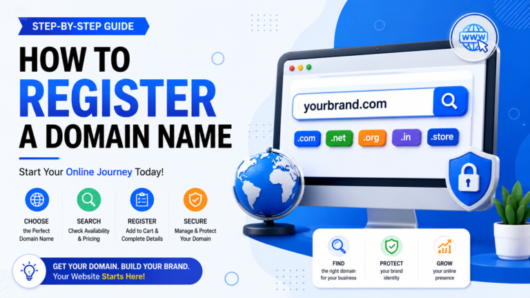 How to Register a Domain Name in 2026